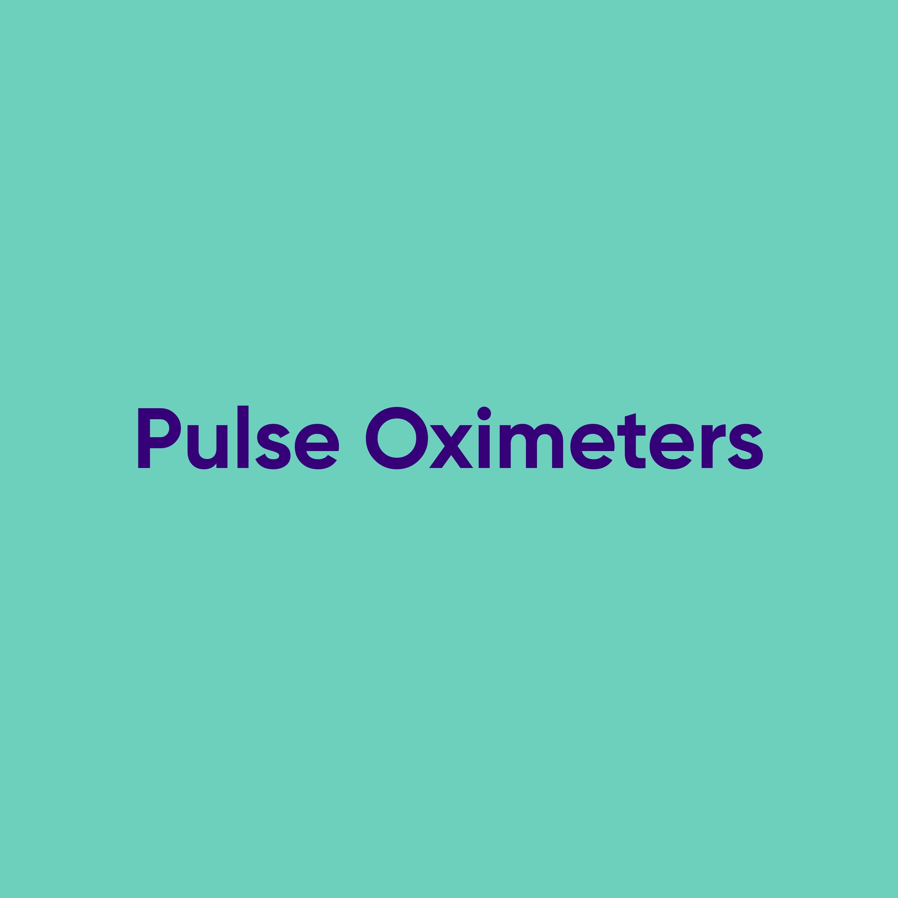 Pulse Oximeters – Homecare Medical Shop