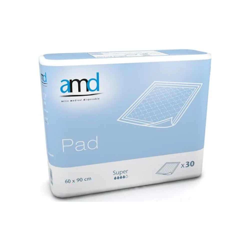 AMD Disposable Bed Pad Extra – Pack of 30 – Homecare Medical Shop