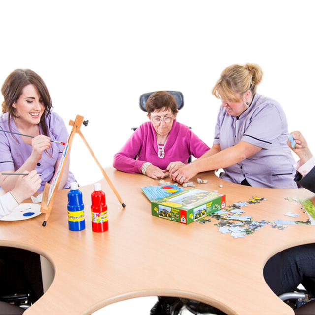 Able Table White – Homecare Medical Shop