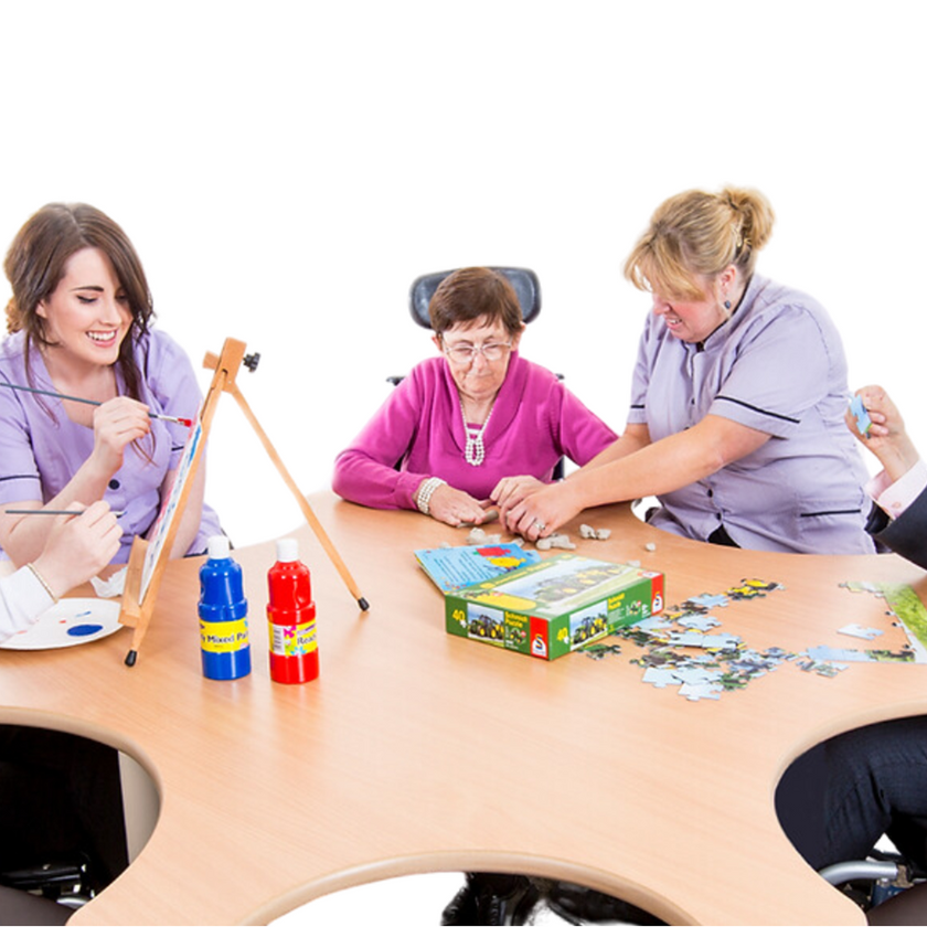 Able Table White – Homecare Medical Shop