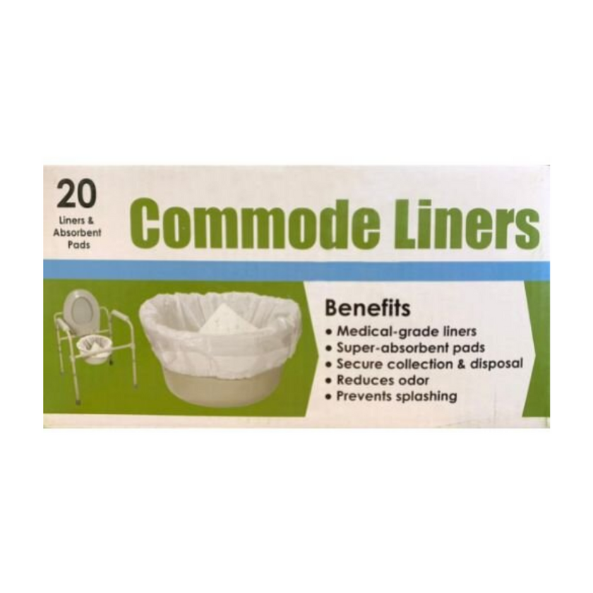 Commode Liners - 20 Pack – Homecare Medical Shop