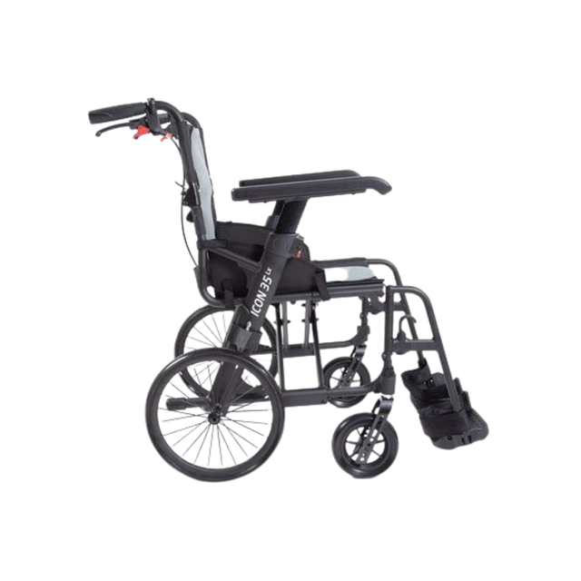 Icon 35 LX Transit Wheelchair – Homecare Medical Shop