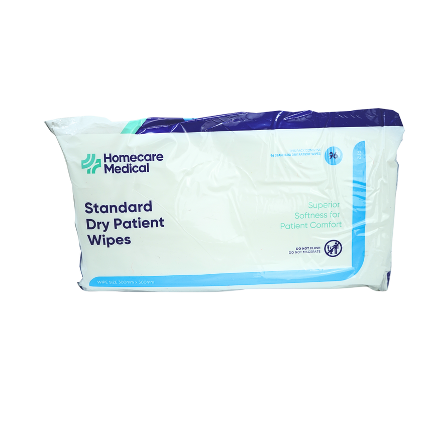 Homecare Standard Dry Wipes 96 Pack – Homecare Medical Shop