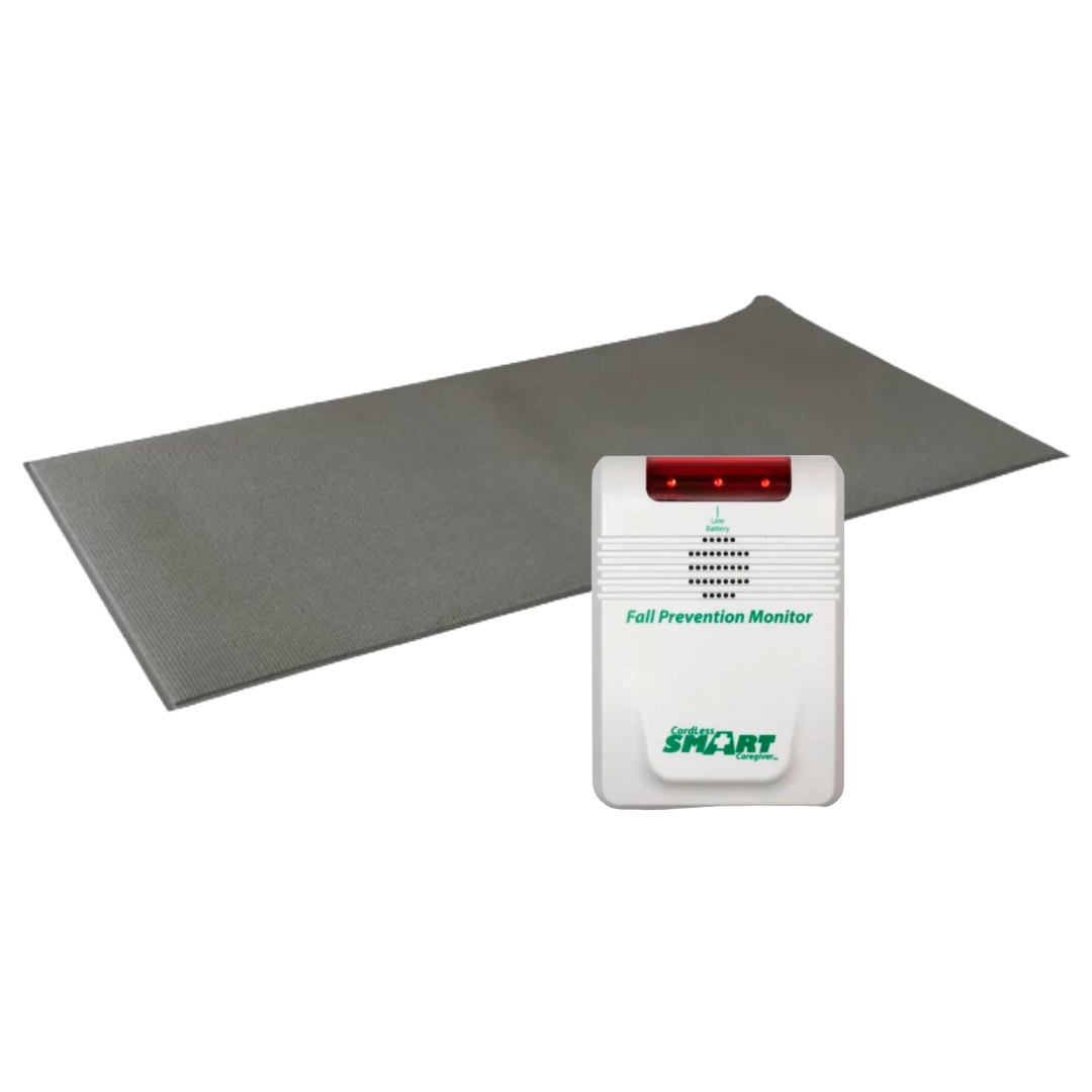 Wireless Floor Mat with Red Light Alarm – Homecare Medical Shop