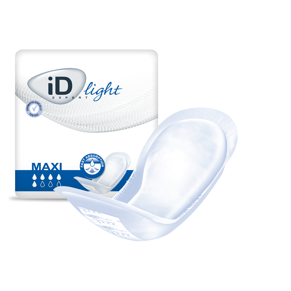 Homecare Medical | iD Expert Light Incontinence Pads Maxi – Homecare ...